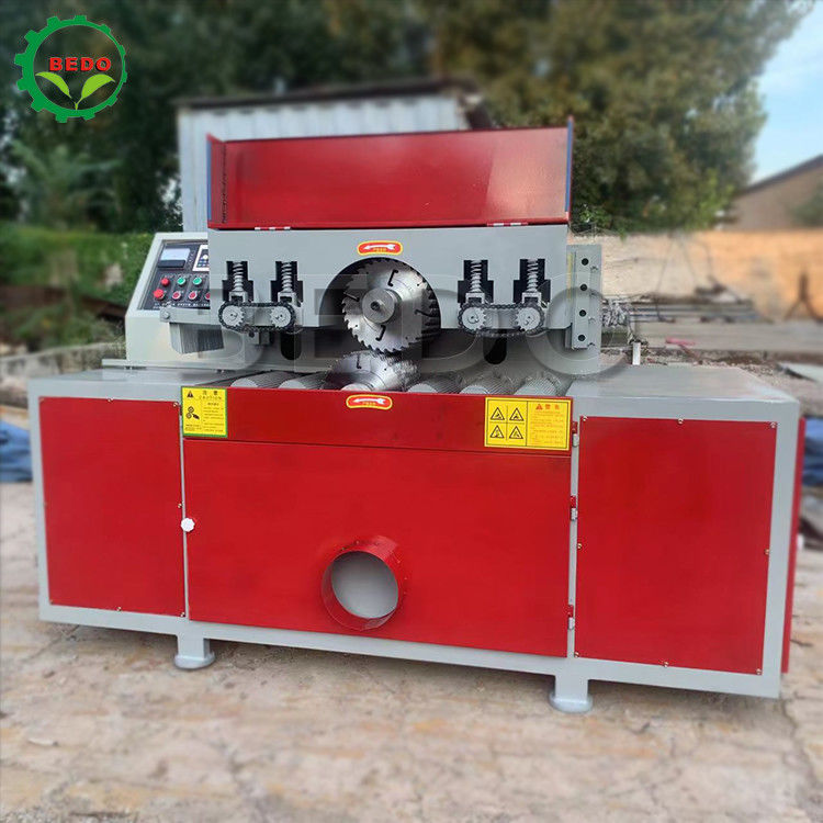 25kg Multi Blade Wood Saw Machine سیستم کنترل PLC سوئیچ ایمنی