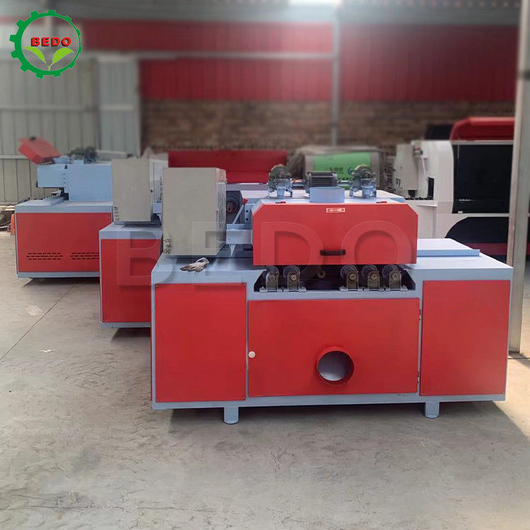 25kg Multi Blade Wood Saw Machine سیستم کنترل PLC سوئیچ ایمنی